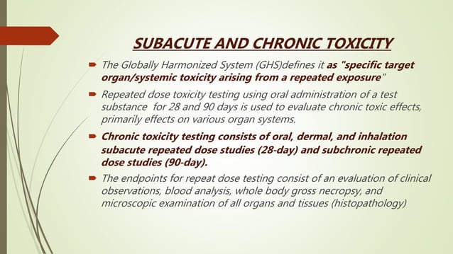 Regulatory guidelines for conducting toxicity studies | PPTX | Skin and ...