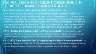 Regulatory guidelines for conducting toxicity studies by ich | PPTX