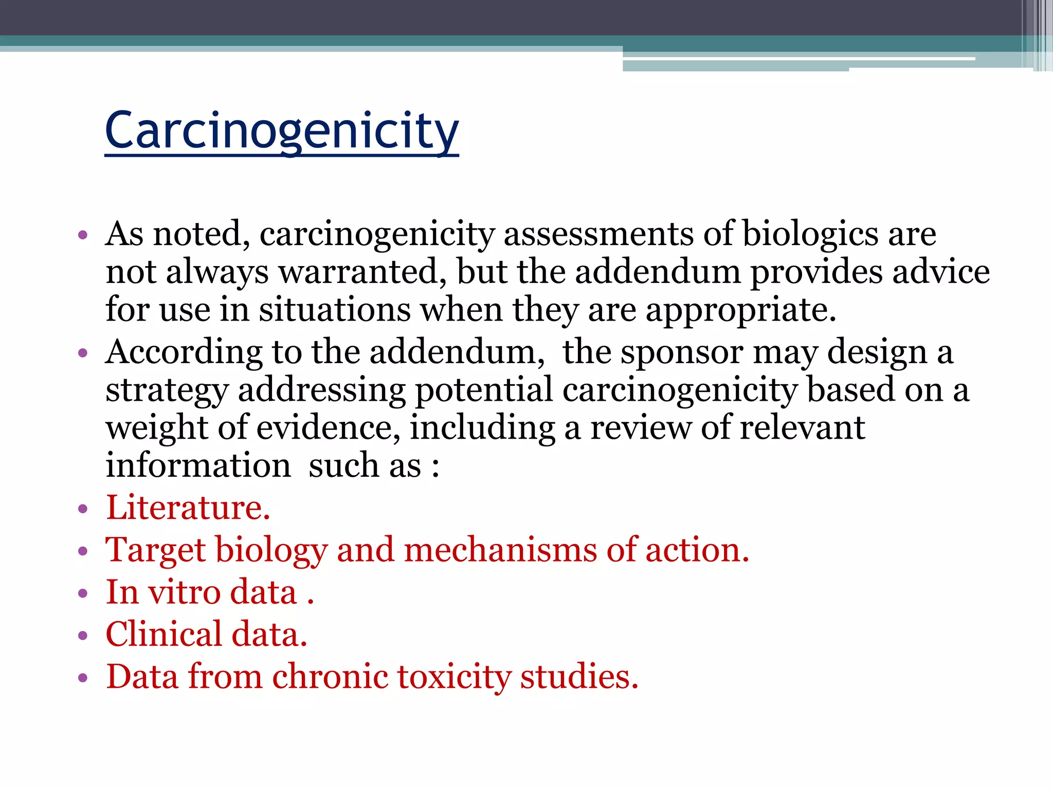 Regulatory guidelines for the development of biologics in | PPTX