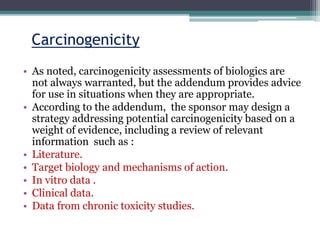 Regulatory guidelines for the development of biologics in | PPTX