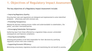 Regulatory Impact Assessment (RIA) PPT Document | PPTX