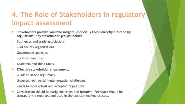 Regulatory Impact Assessment (RIA) PPT Document | PPTX