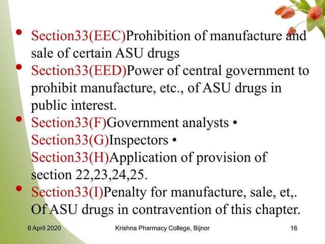 Regulatory issues regulations in india asu | PPTX