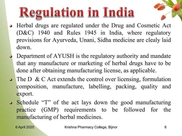 Regulatory issues regulations in india asu | PPTX