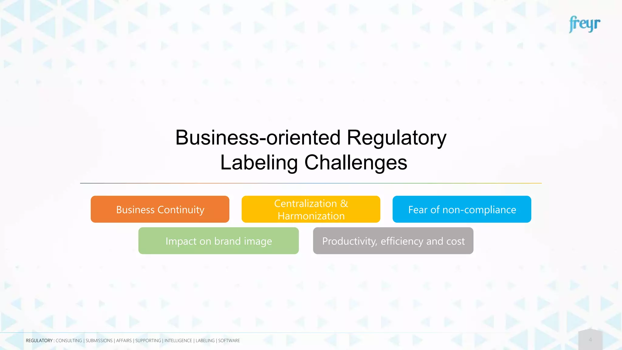 REGULATORY LABELING AND THE INDUSTRY CHALLENGES | PPTX