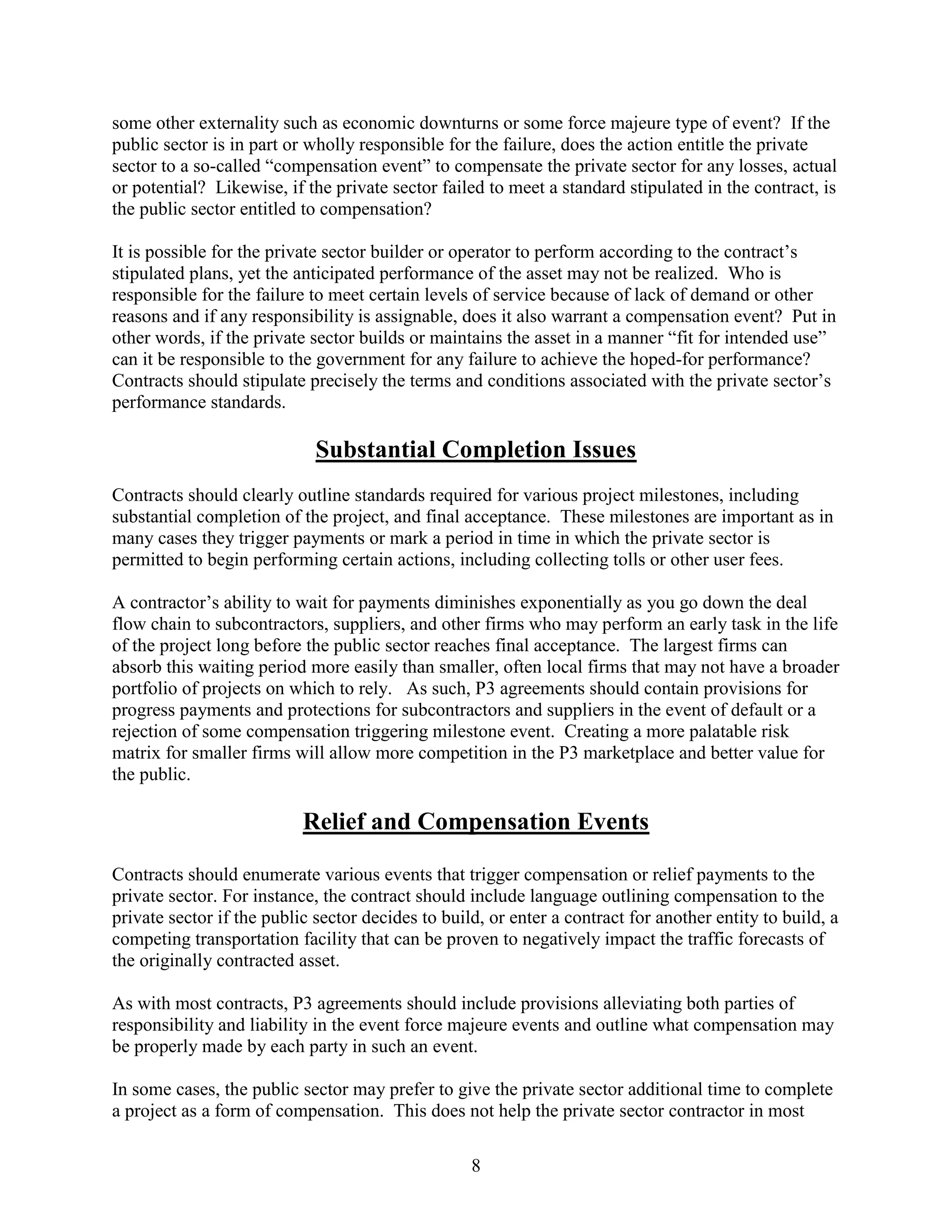 05/31: Model P3 Contract Recommendations | PDF