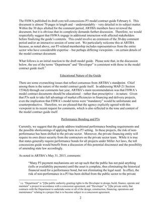 03/10: Draft Core Toll Concessions P3 Model Contract Guide | PDF ...