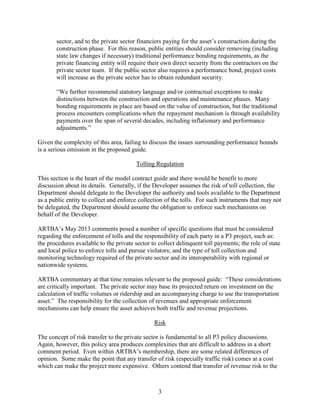 03/10: Draft Core Toll Concessions P3 Model Contract Guide | PDF ...