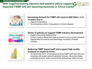 Regulatory Process Guideline to Export Formula Food for Special Medical ...