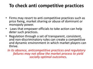 Regulatory practices in india | PPTX