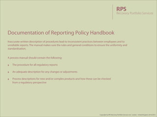 Regulatory Reporting - Best Practices | PDF