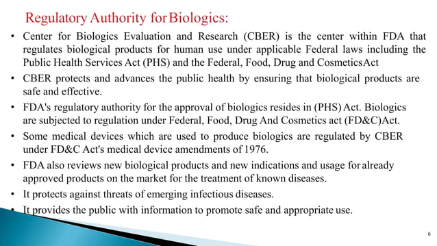 Regulatory Requirement for the Product Approval of Biologics Ppt.pptx | Pharmaceutical Industry ...