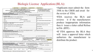 Regulatory Requirement for the Product Approval of Biologics Ppt.pptx