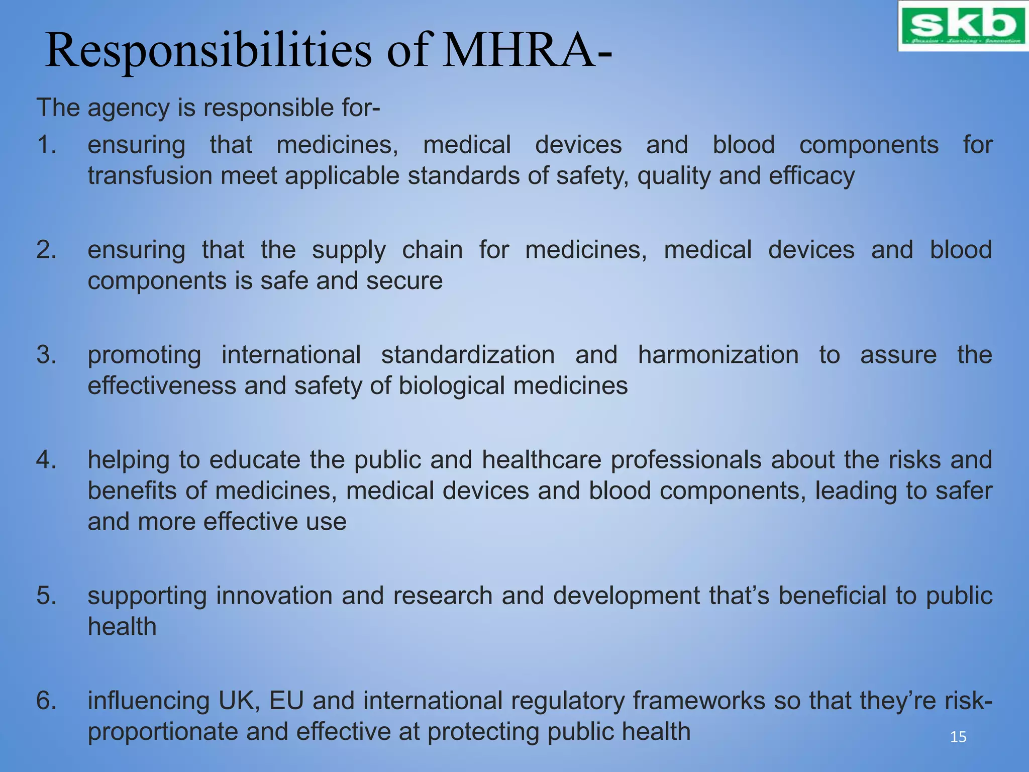 Regulatory requirement of EU, MHRA & TGA | PPTX