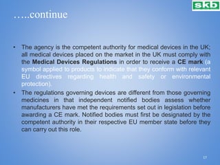 Regulatory requirement of EU, MHRA & TGA | PPTX