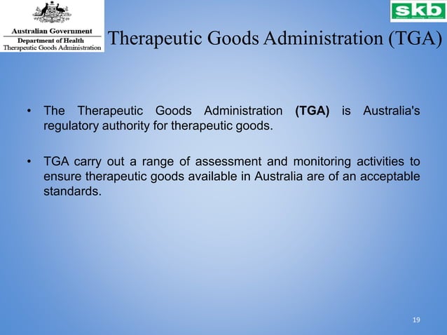 Regulatory requirement of EU, MHRA & TGA | PPTX