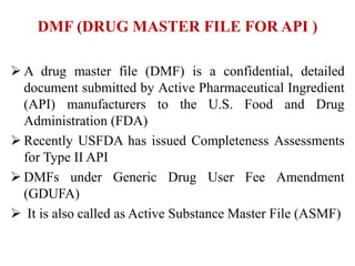 Regulatory Requirements for API, Biologics and Novel therapies | PPTX