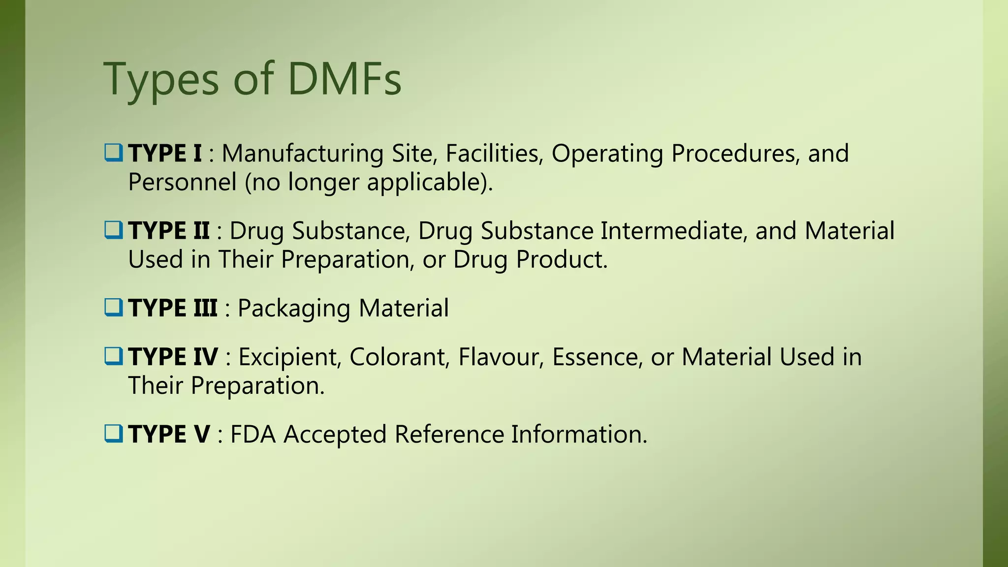 Regulatory requirements for api registration | PPTX