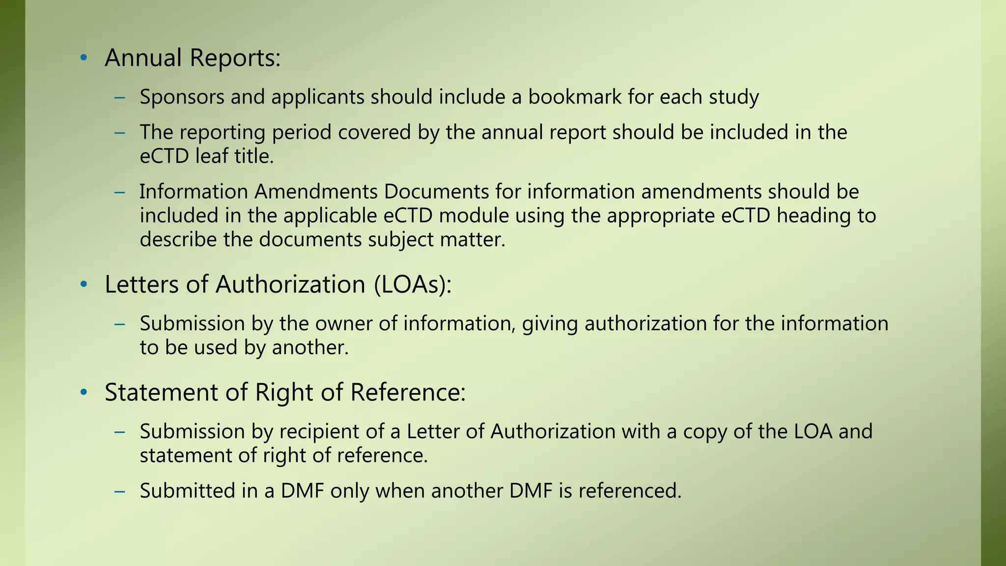 Regulatory requirements for api registration | PPTX