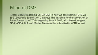 Regulatory requirements for api registration | PPTX