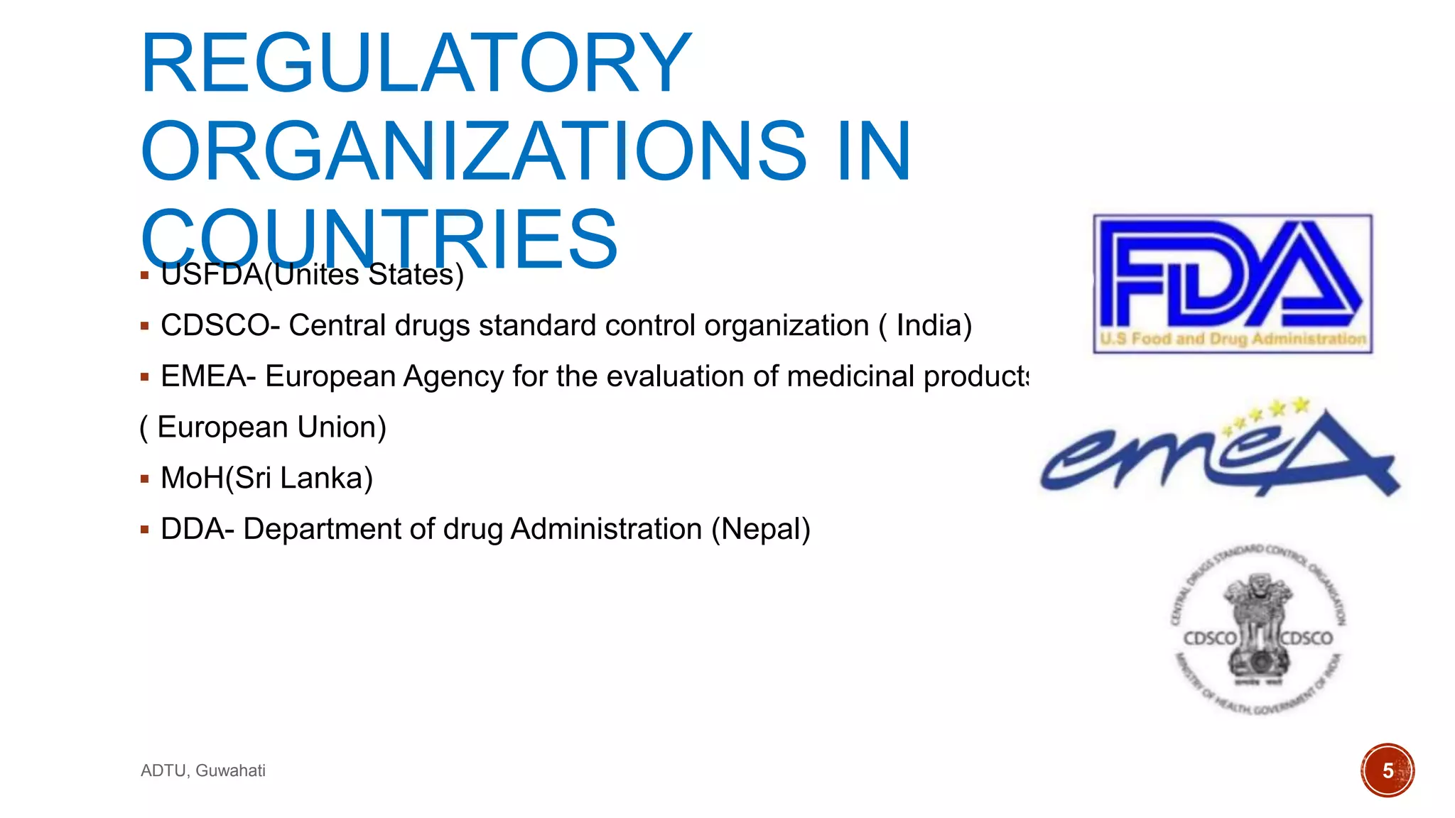 Regulatory Requirements for Drug Product Approval | PPTX