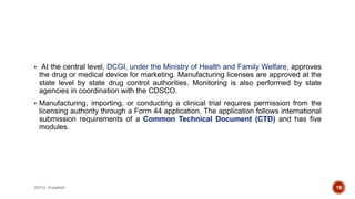 Regulatory Requirements for Drug Product Approval | PPTX