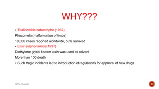 Regulatory Requirements for Drug Product Approval | PPTX