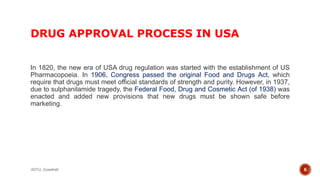 Regulatory Requirements for Drug Product Approval | PPTX