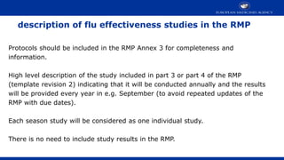 Regulatory requirements for influenza vaccines - Marco Cavaleri EMA | PPT