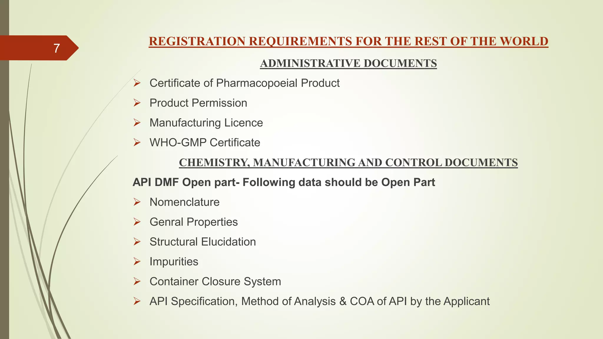 REGULATORY REQUIREMENTS IN ROW.pptx