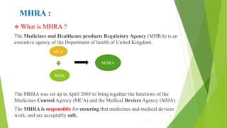 Regulatory requirements of eu & mhra trilok | PPTX