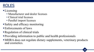 REGULATORY REQUIREMENTS OF EU, MHRA, TGA & ROW COUNTRIES.pptx
