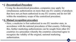 REGULATORY REQUIREMENTS OF EU, MHRA, TGA & ROW COUNTRIES.pptx