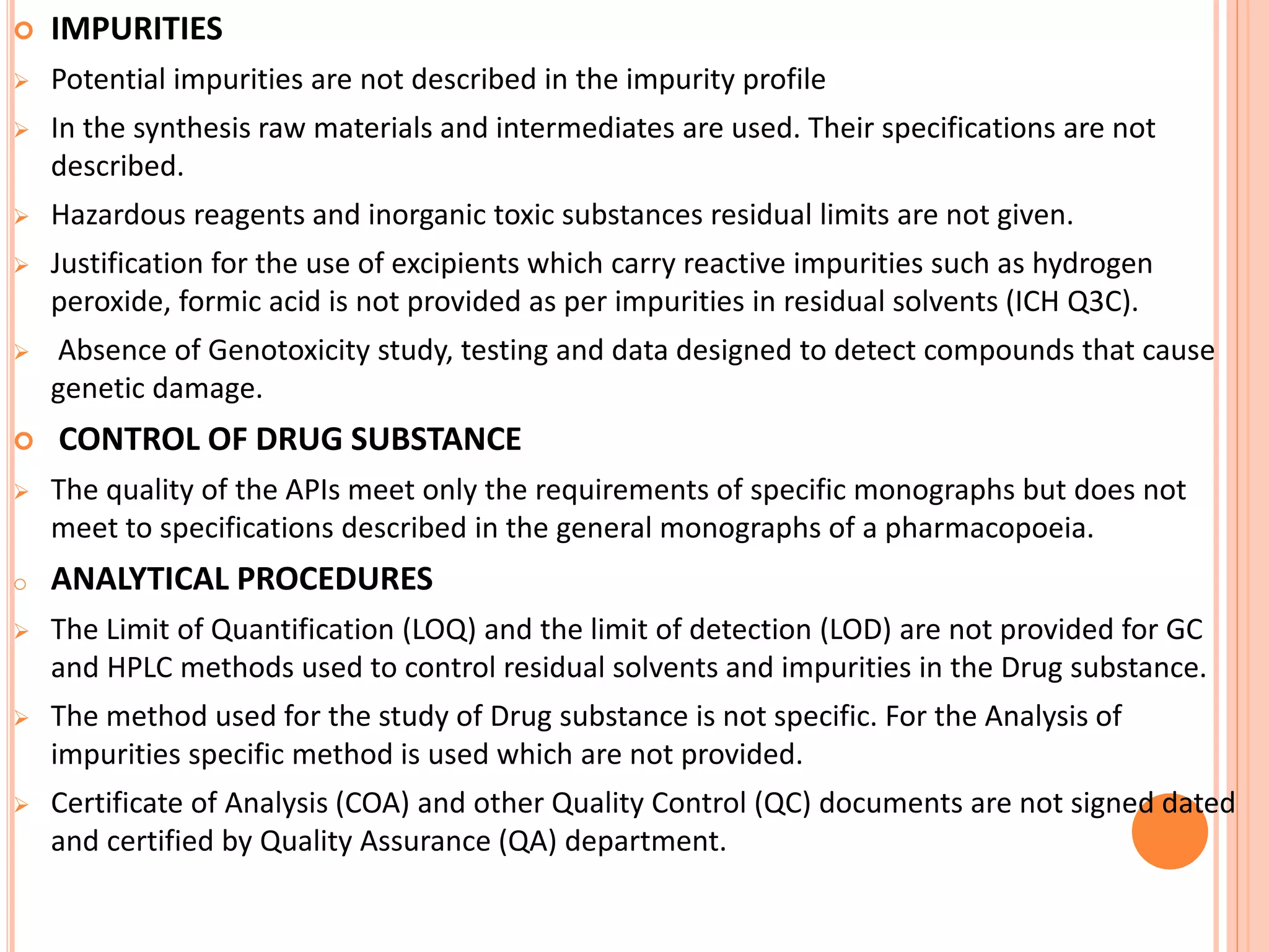 Regulatory requirements of row countries | PPTX