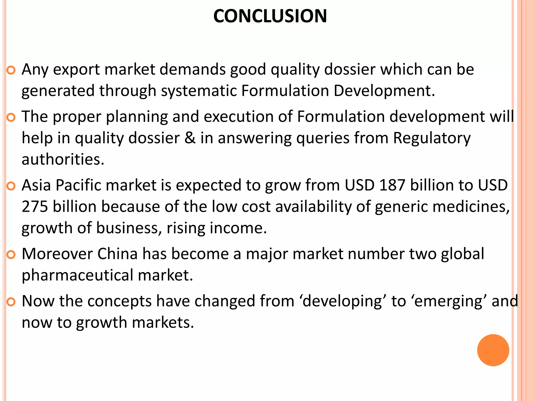 Regulatory requirements of row countries | PPTX