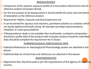 Regulatory requirements of row countries | PPTX