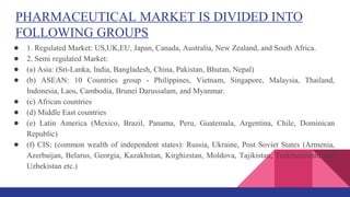 REGULATORY REQUIREMENTS OF TGA AND ROW COUNTRIES.pptx