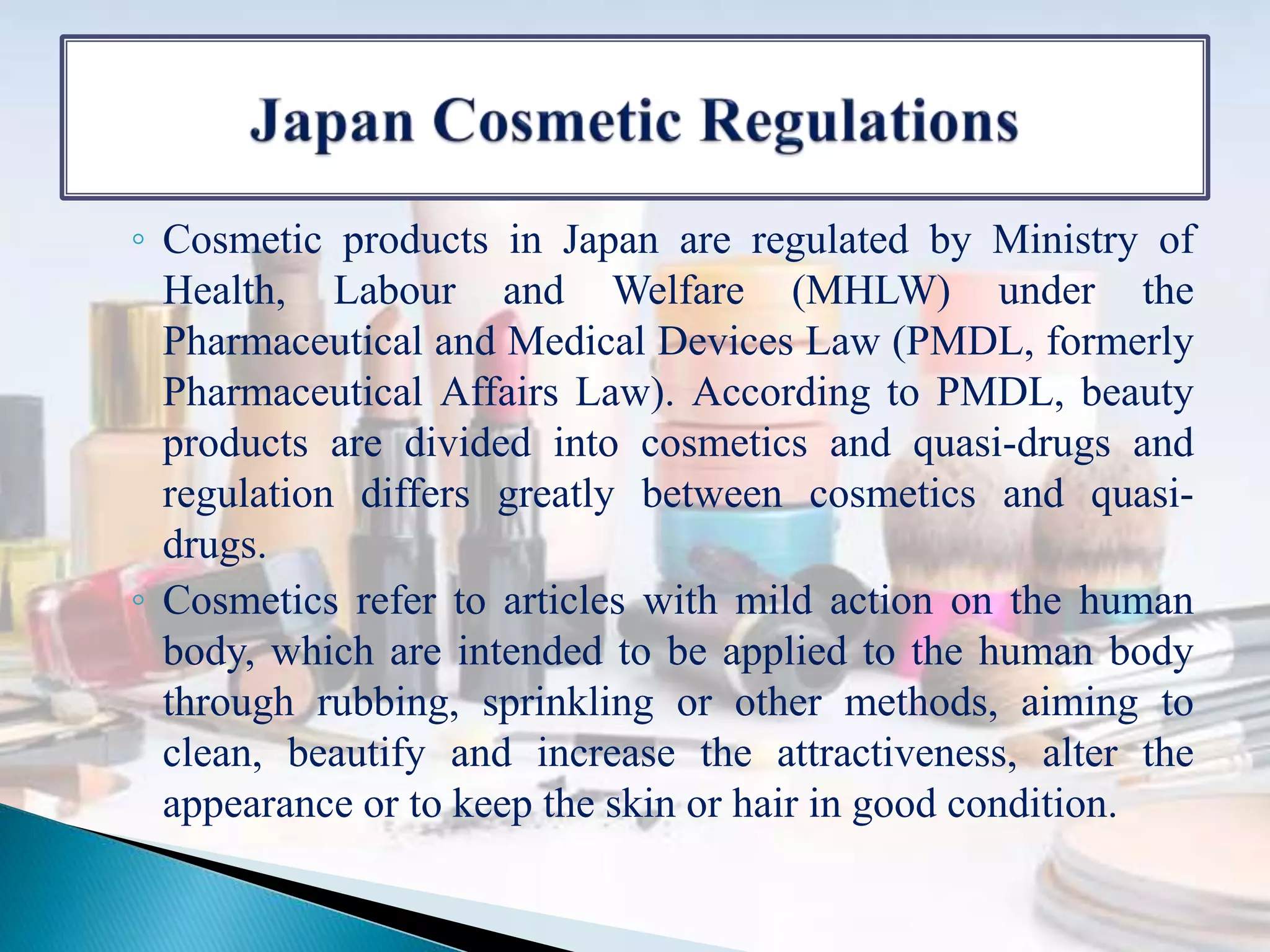 Regulatory requirnment and approval procedure of drugs in japan ppt | PPTX