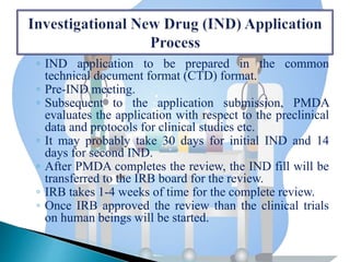 Regulatory requirnment and approval procedure of drugs in japan ppt | PPTX
