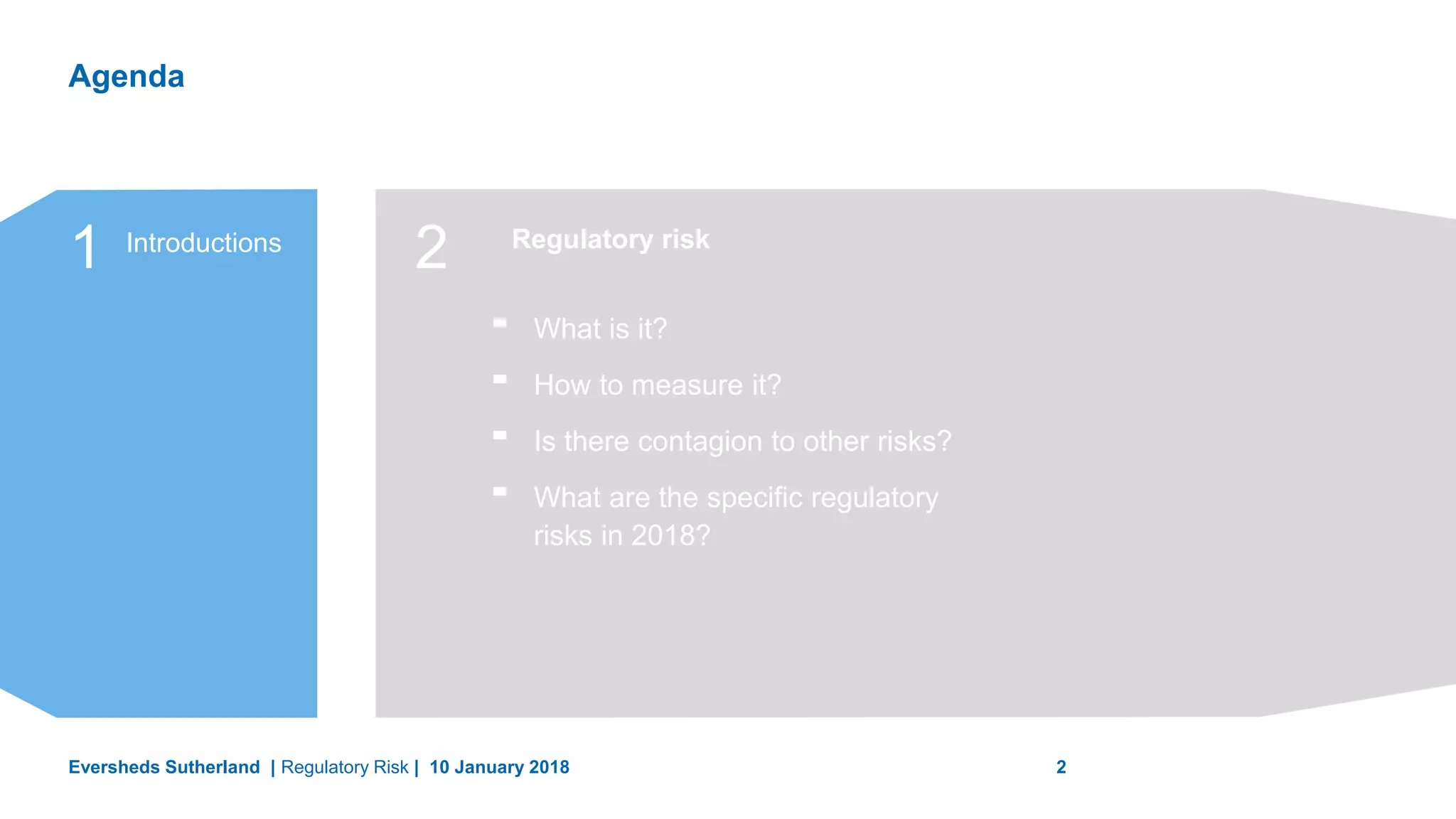 Regulatory risk | PPTX