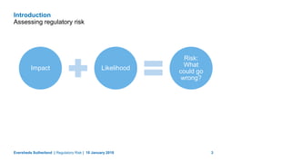 Regulatory risk | PPTX