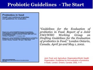 Regulatory status probiotics india chennai2016 | PPT