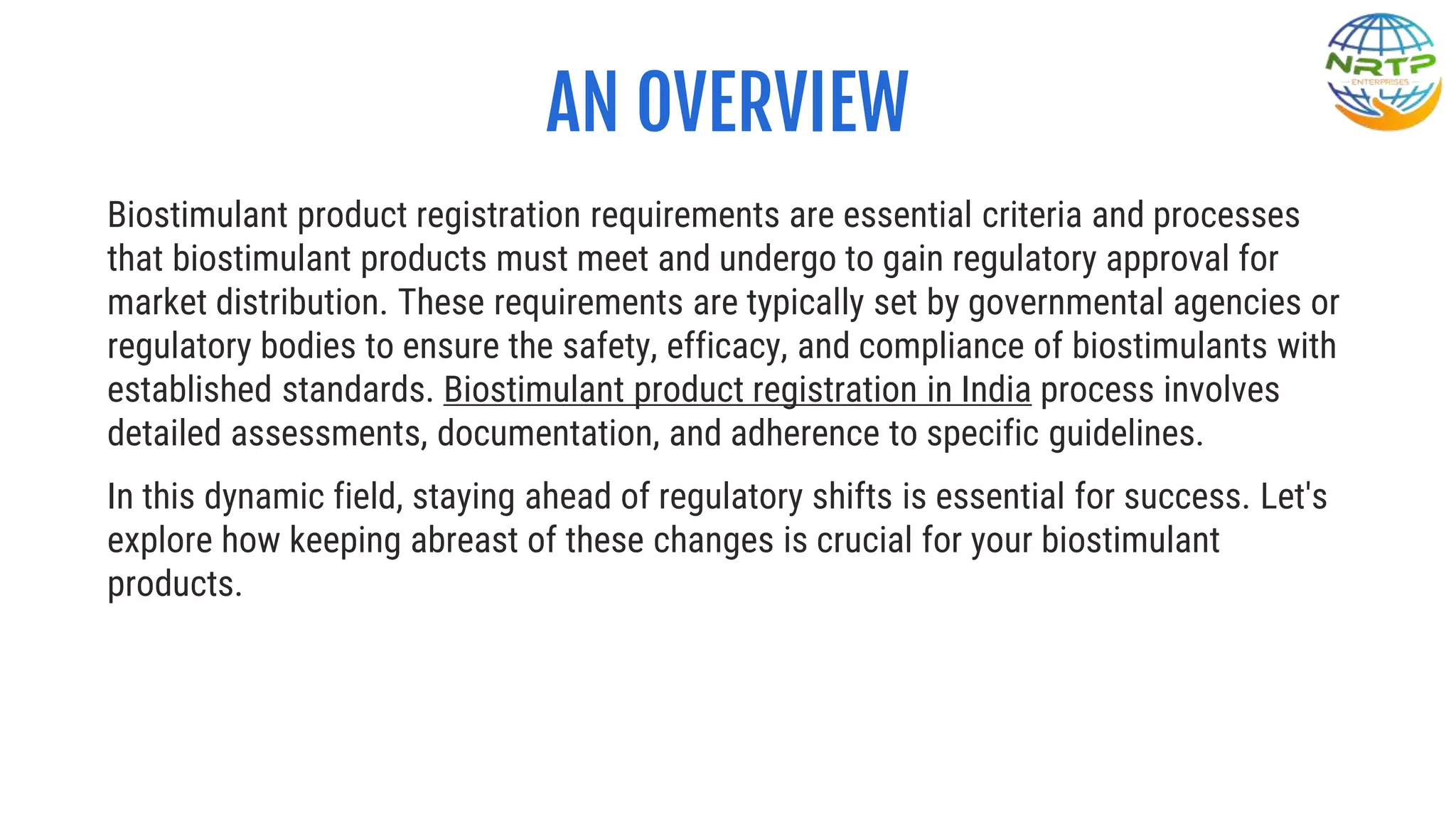 Regulatory Updates: Staying Informed on Changes in Biostimulant ...