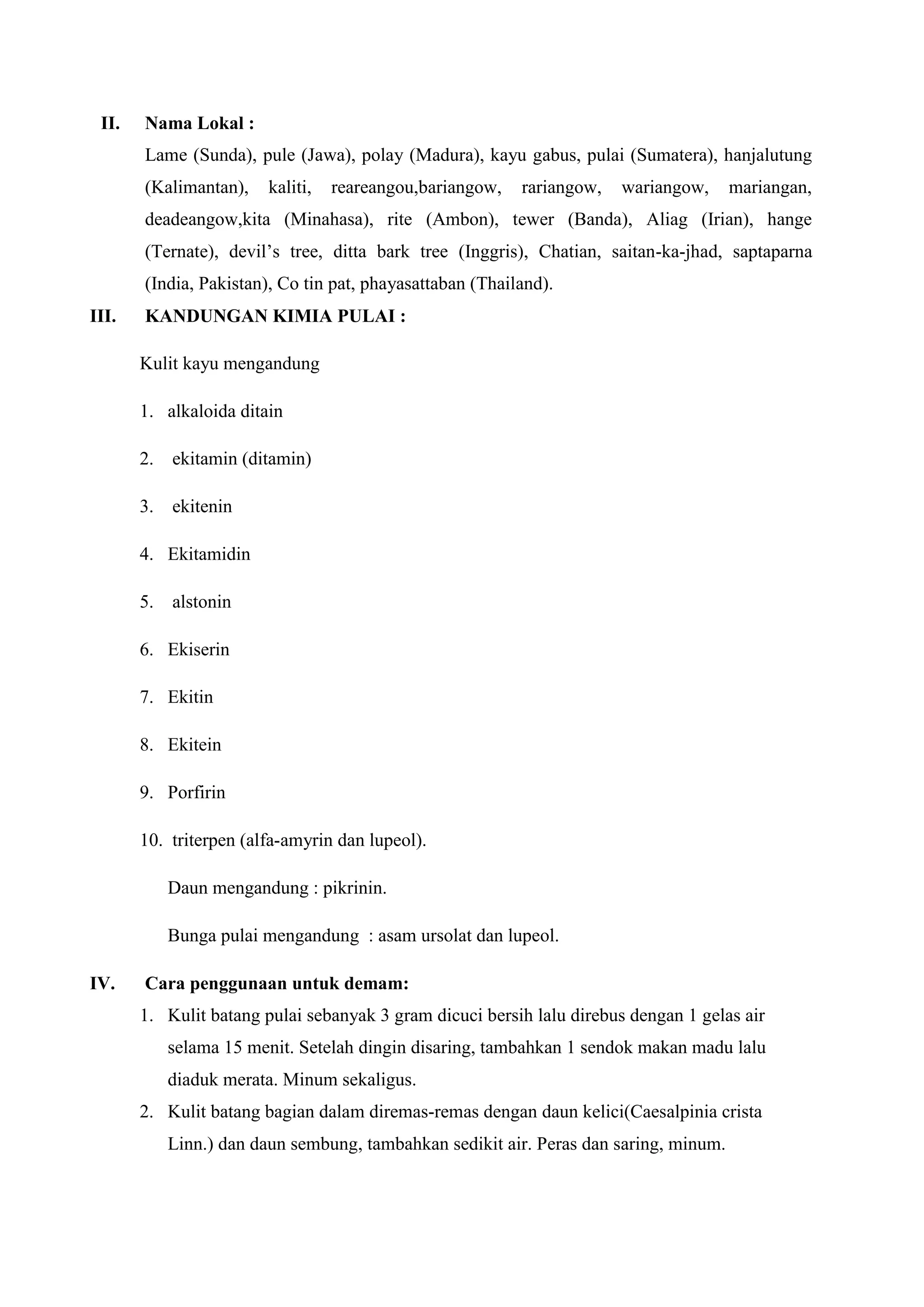 herbal untuk demam | PDF