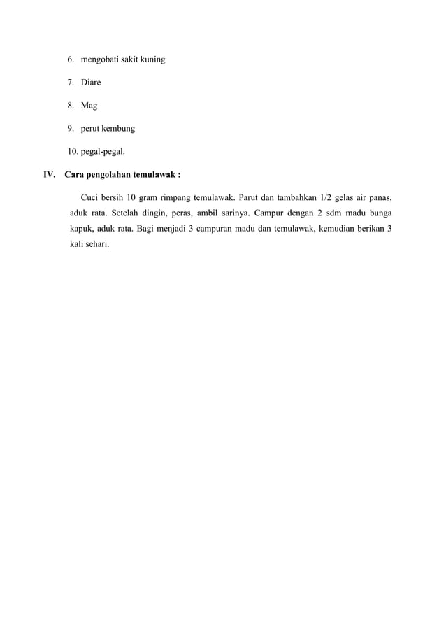 herbal untuk demam | DOCX