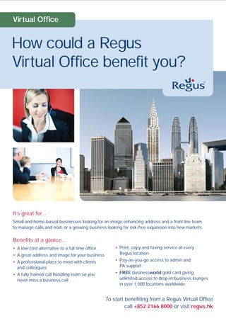 Regus virtual office | PDF