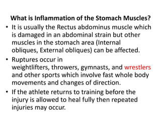 Rehab abdomen and thorax power pt | PPTX