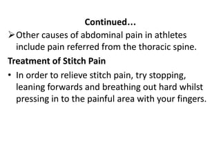 Rehab abdomen and thorax power pt | PPTX