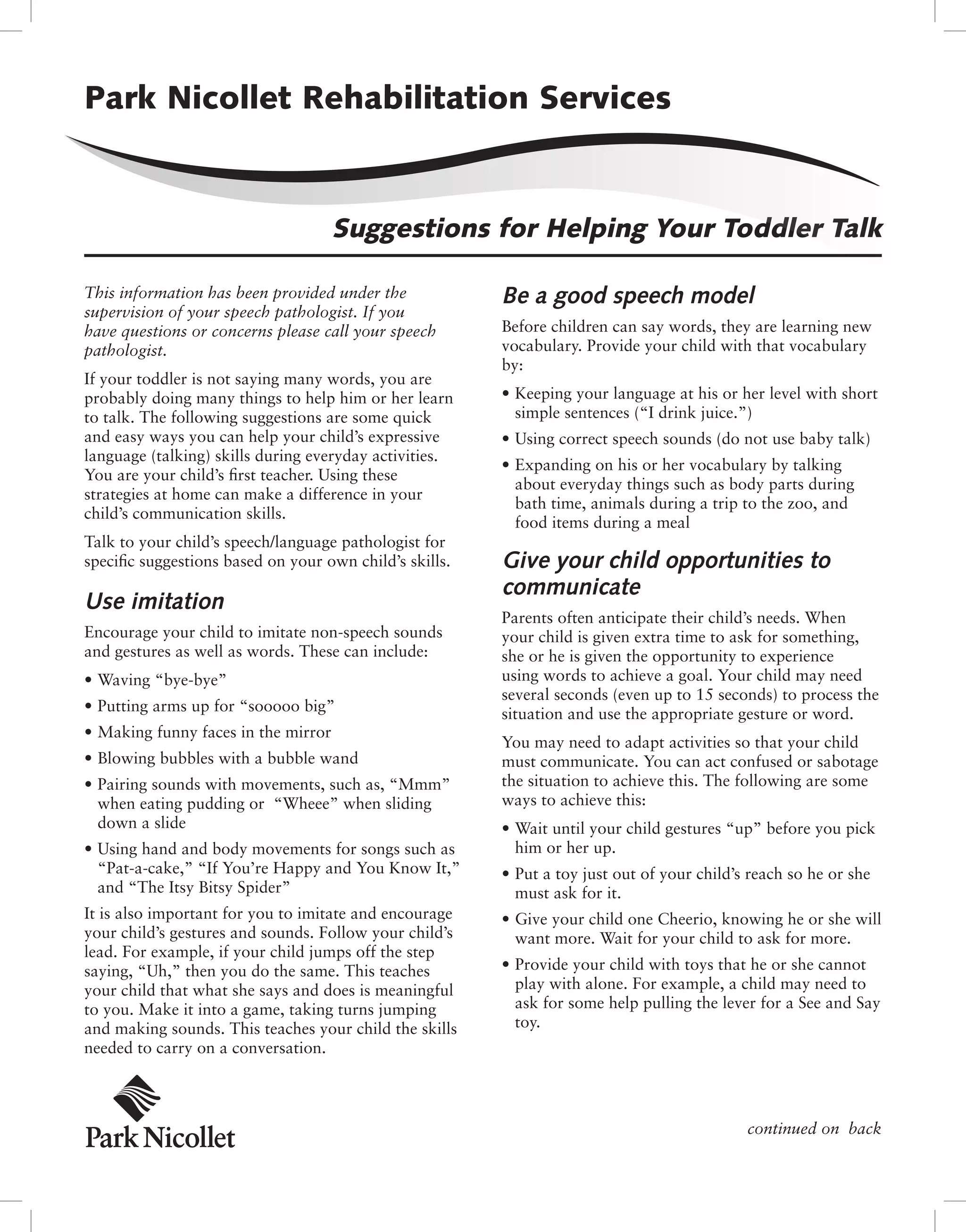 Patient Ed. Handout | PDF