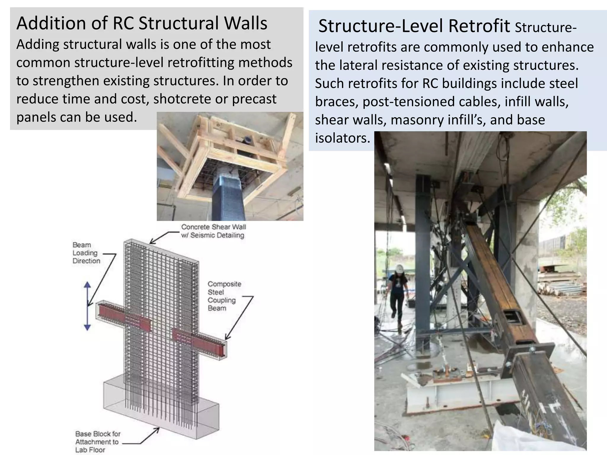 Rehabilation and retrofitting of structure | PPTX | Civil Engineering ...